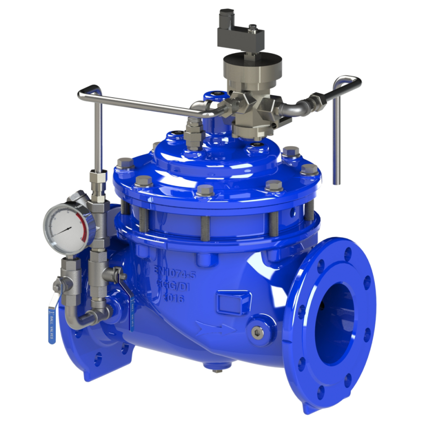 A6DV Double Chamber Solenoid Control Valve with Vport